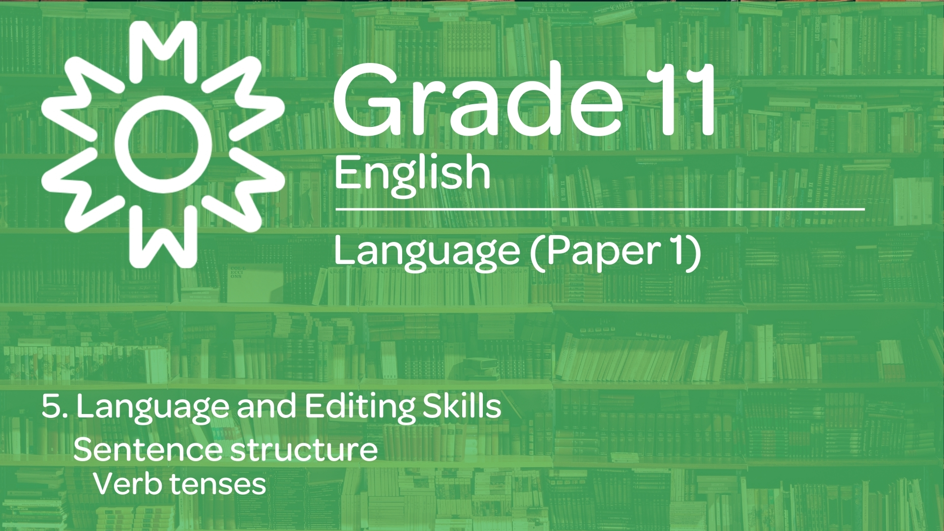 Verb Tenses - Milani Education