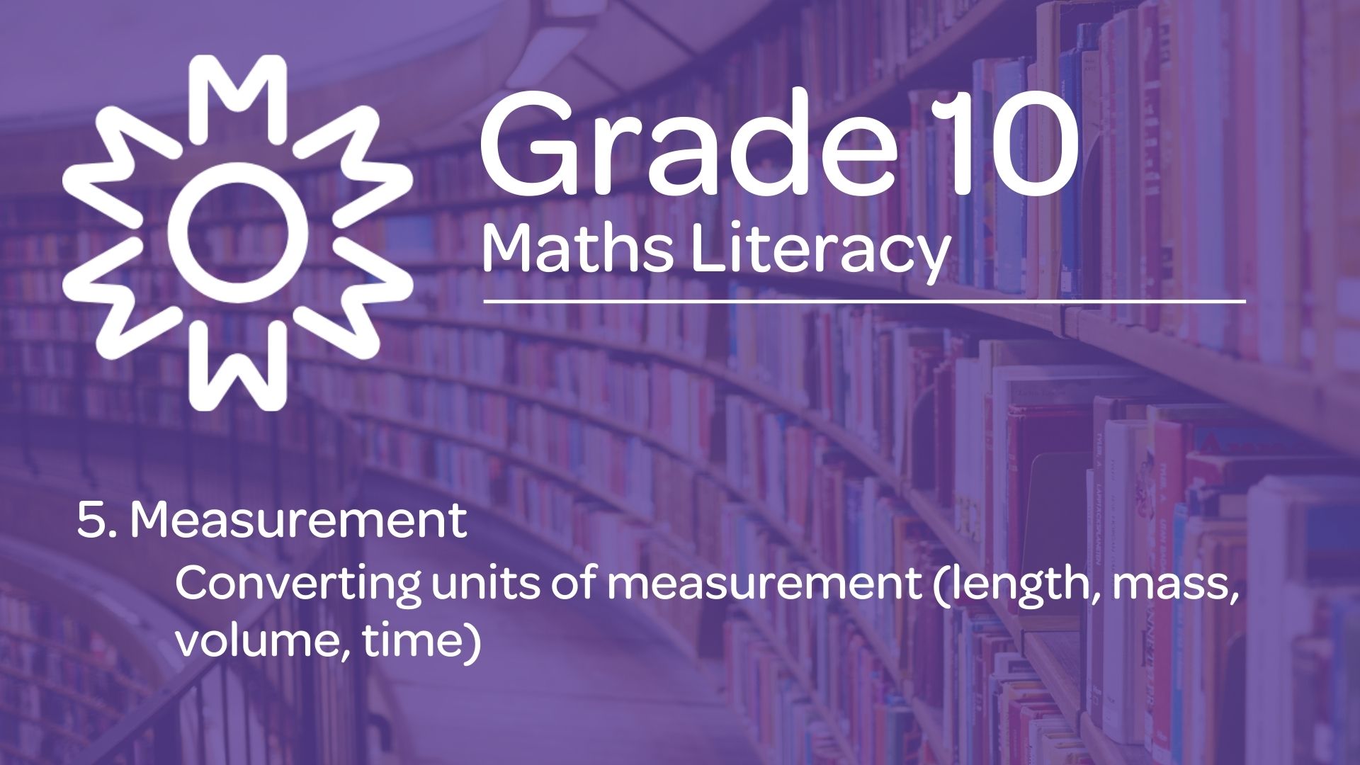 Converting units of measurement (length, mass, volume, time) - Milani ...